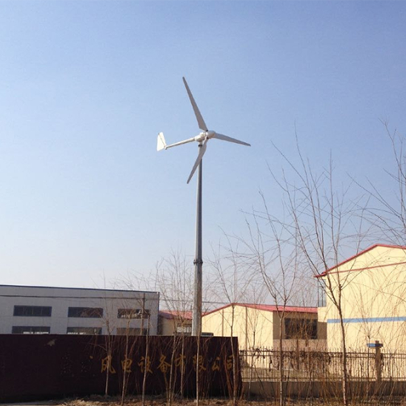 Off-grid Wind Turbine 5KW Horizontal Axis Wind Turbine Generator for ...