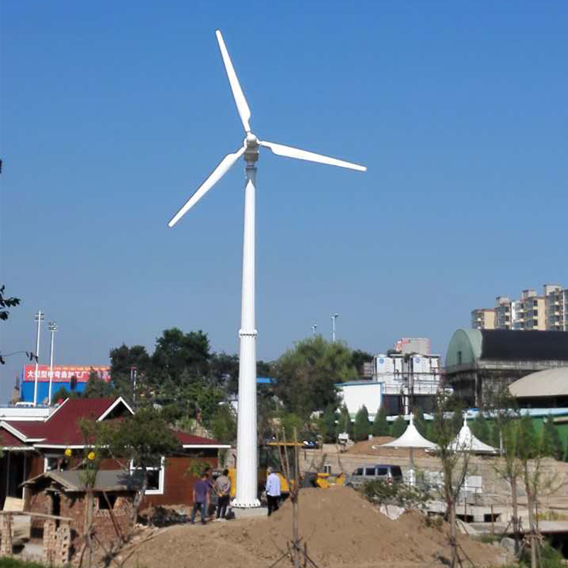 10KW High Generator Efficiency Variable Pitch Control Wind Turbine ...