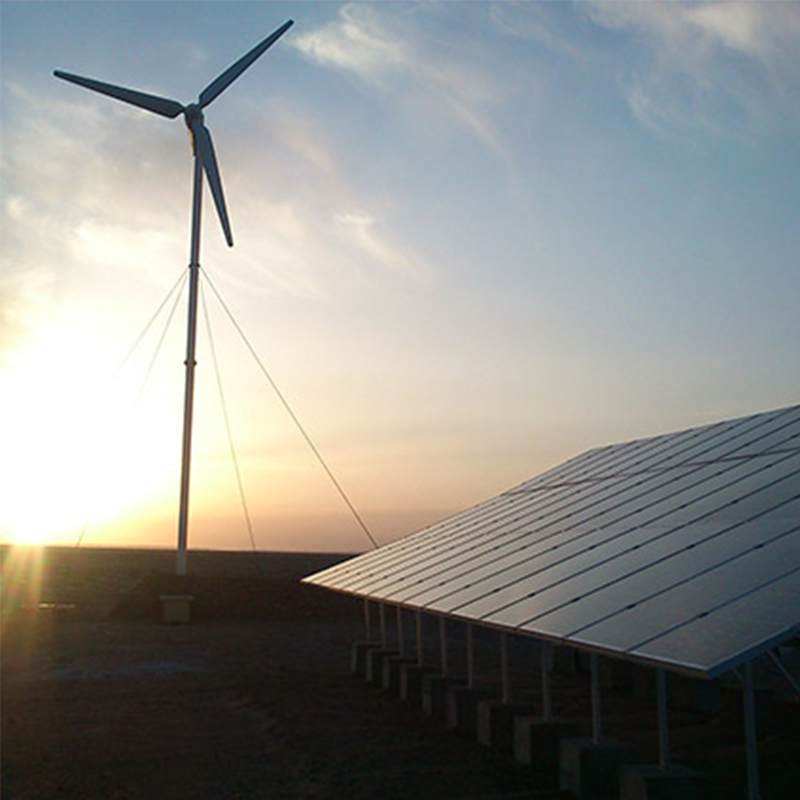 Off-grid/On-grid Wind-solar Hybrid Power Generation System