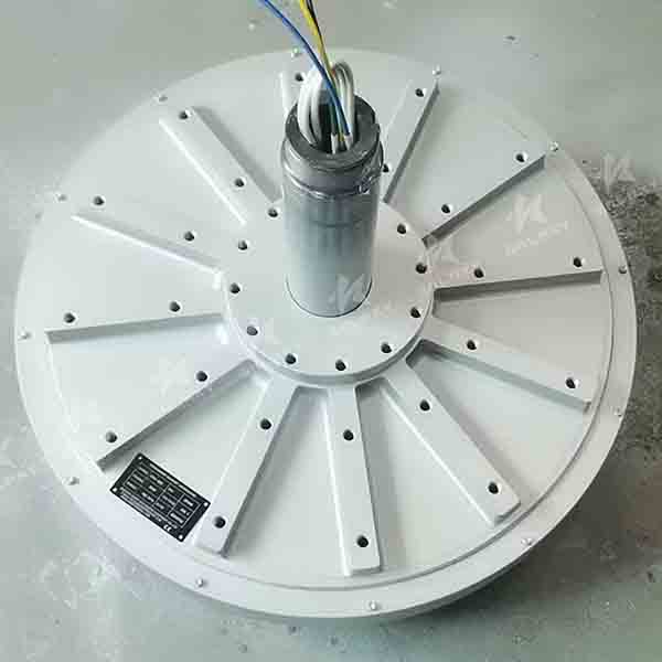 Brushless Structure, Maintenance-Free Coreless Permanent Magnet Generator