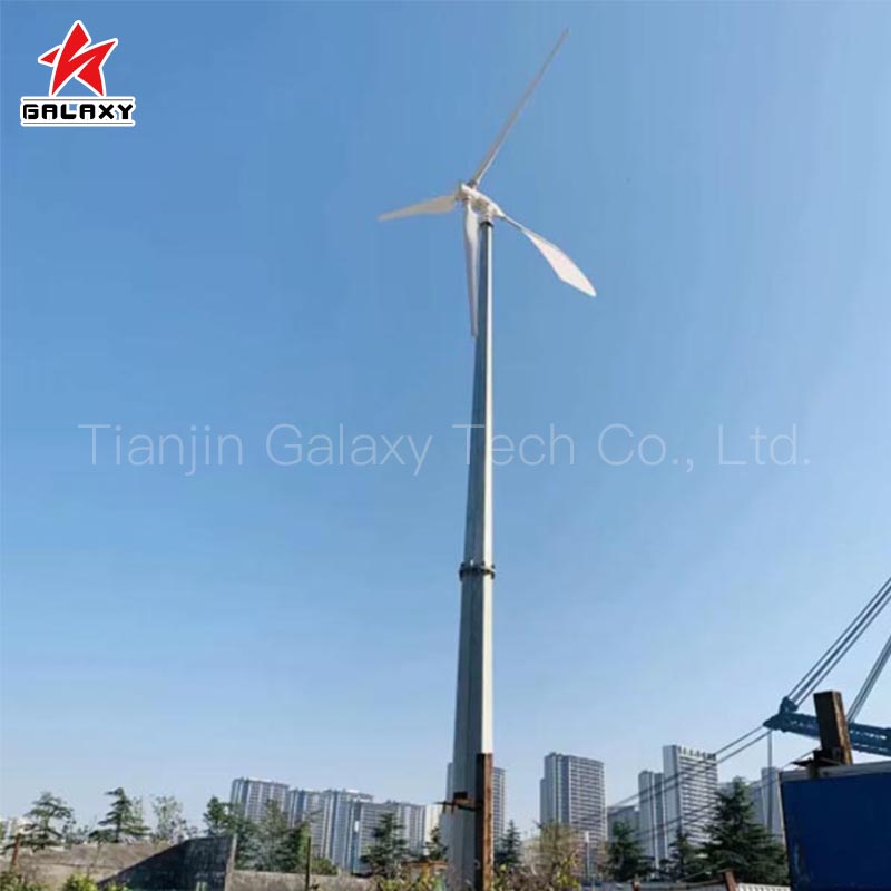 3kw High Generator Efficiency Pitch Control Wind Turbine For Home Use