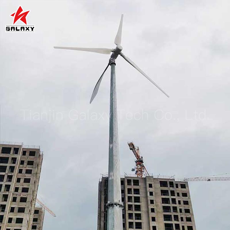 3KW High Generator Efficiency Pitch Control Wind Turbine For Home Use